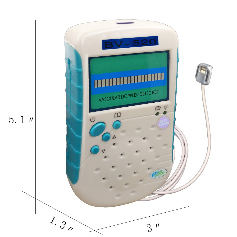 Veterinary Vascular Doppler 9mhz Flat Probe Detect Animal Blood Flow V ...